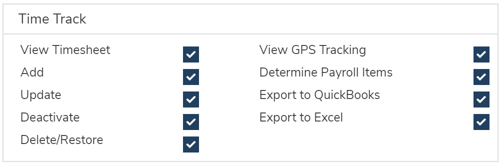 Time Tracking Enhancements